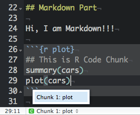 Introduction to R markdown